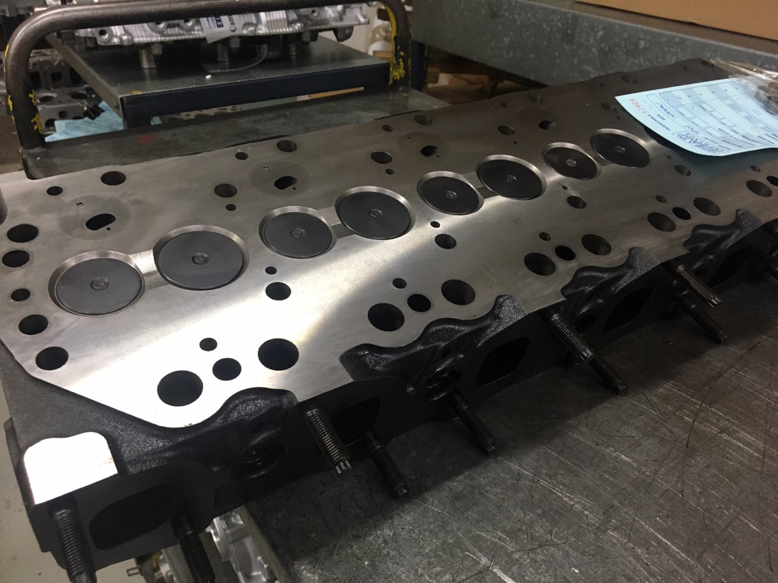 Nissan TD42 Patrol 4.2 diesel new head with valves - Head Exchange