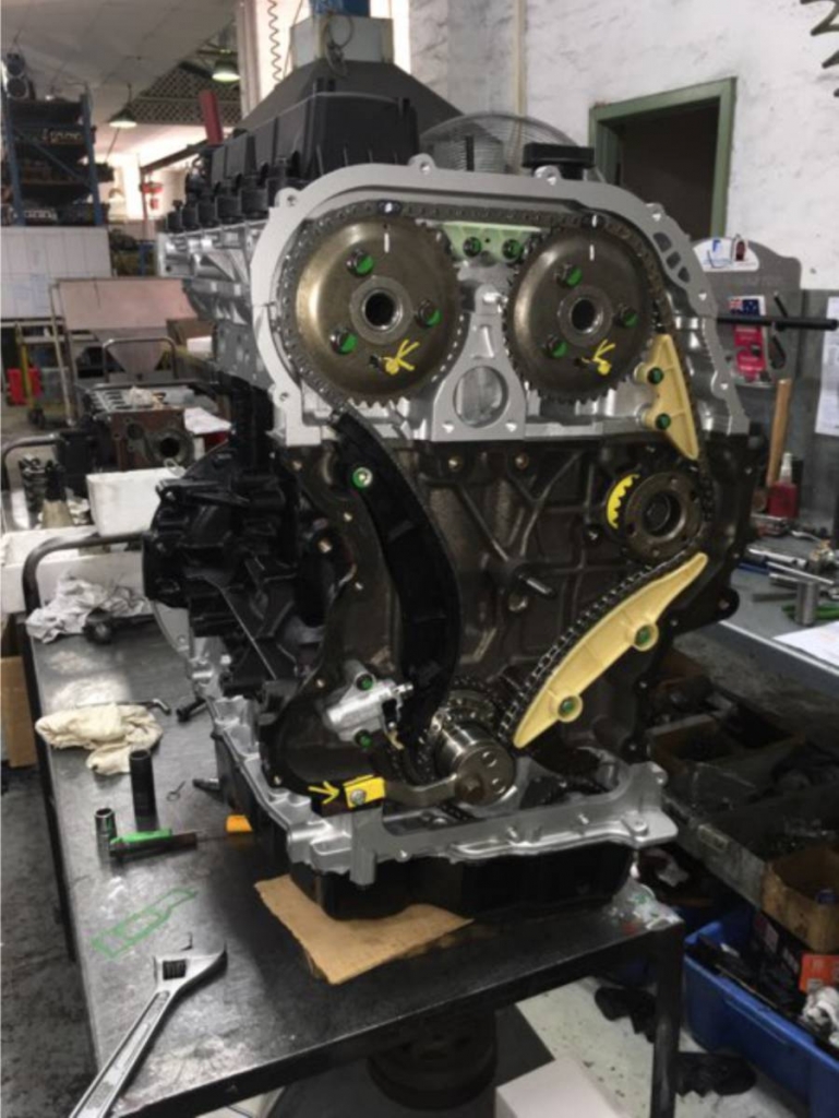 Mazda P5AT BT-50 3.2 5CYLS Turbo Diesel - Head Exchange