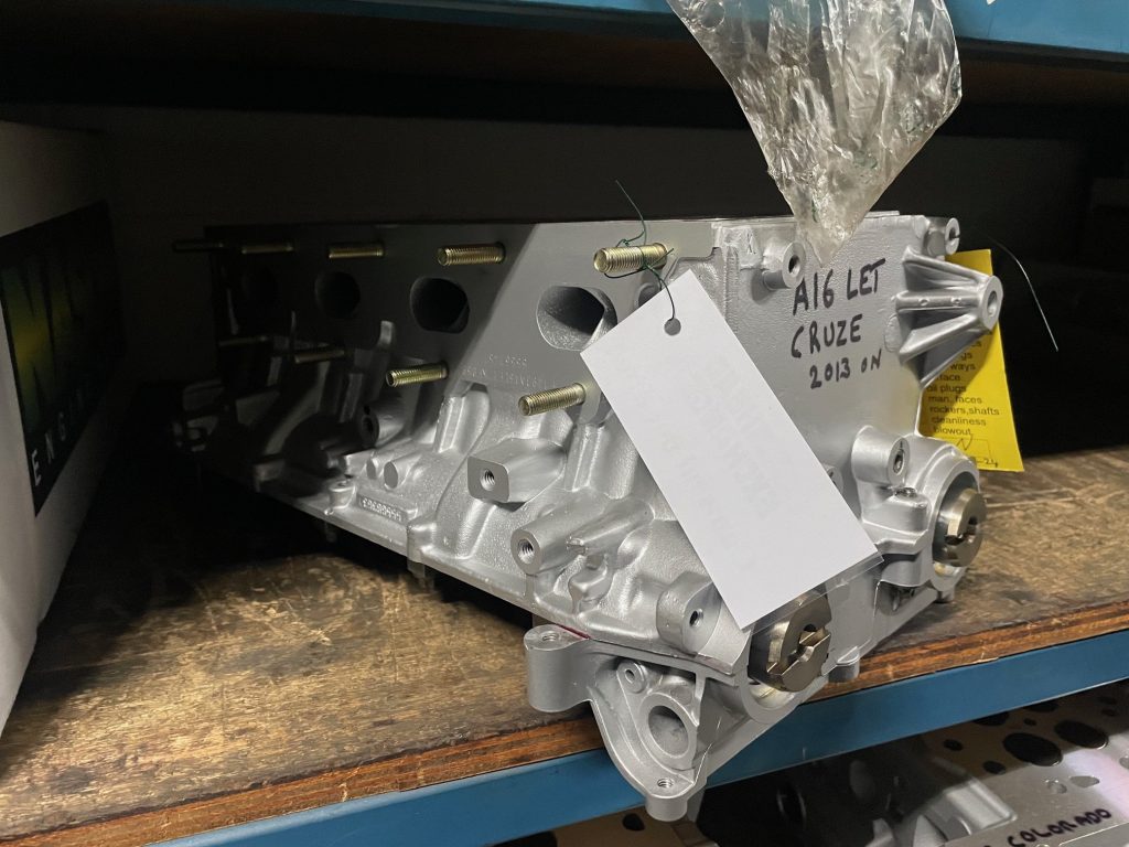 Holden Cruze 1.6L A16LET Exchange Head with cams - Head Exchange